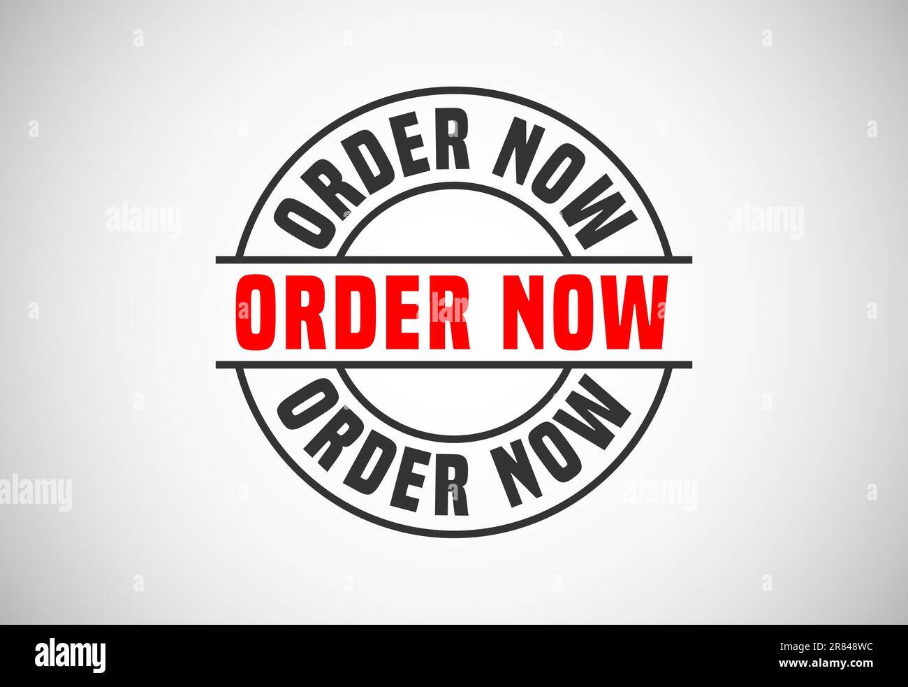 Order now button. Order now sign, key, push button, seal illustration ...