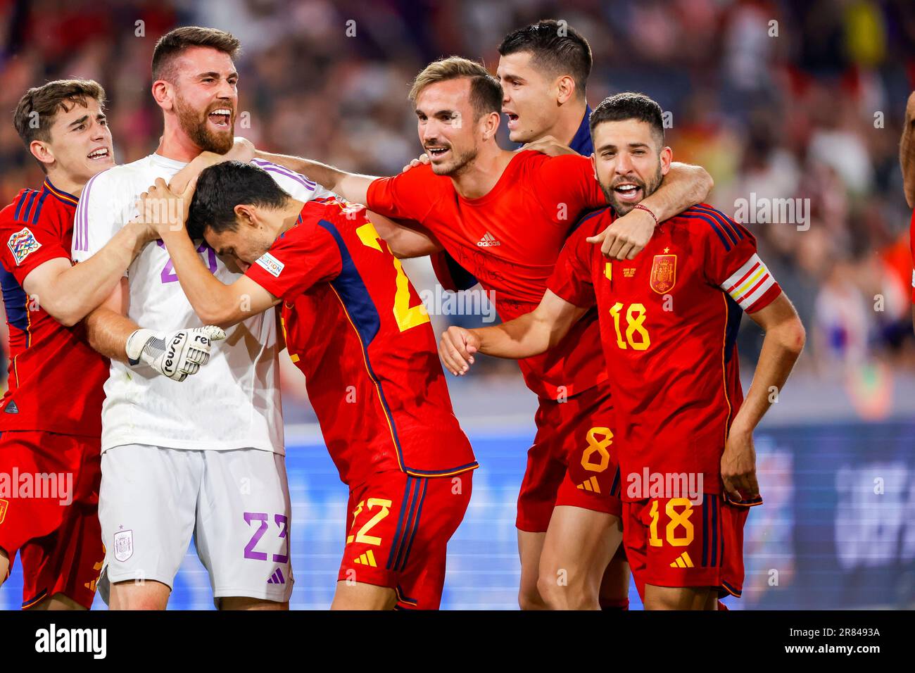 18-06-2023: Sport: Kroatie v Spanje ROTTERDAM, NETHERLANDS - JUNE 18 ...