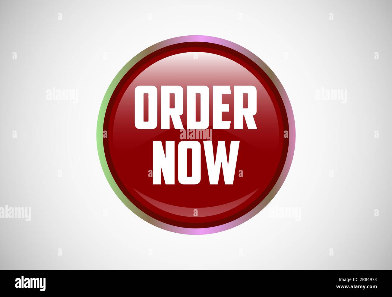 Order now button. Order now sign, key, push button, seal illustration ...