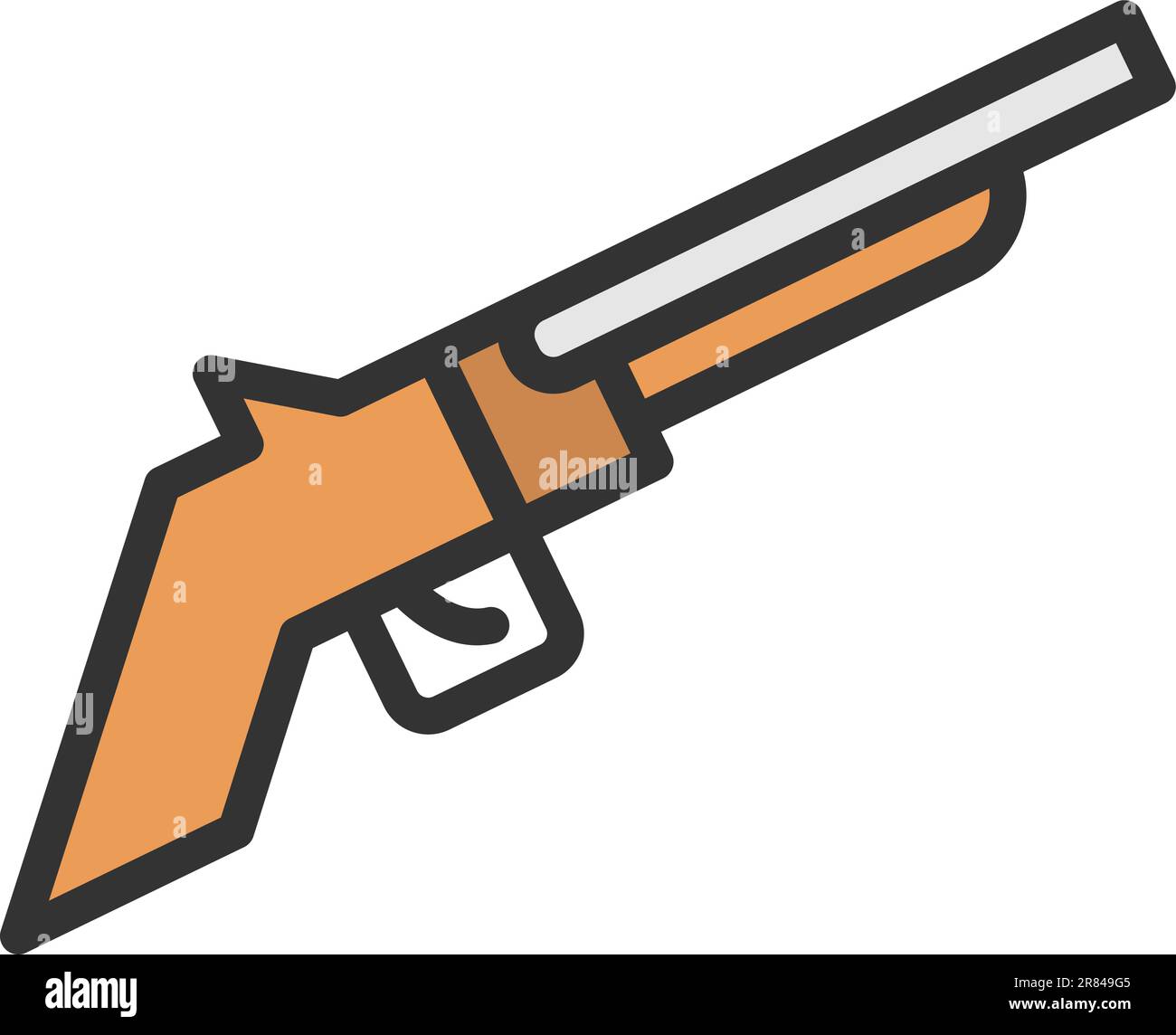 Shotgun icon hi-res stock photography and images - Alamy