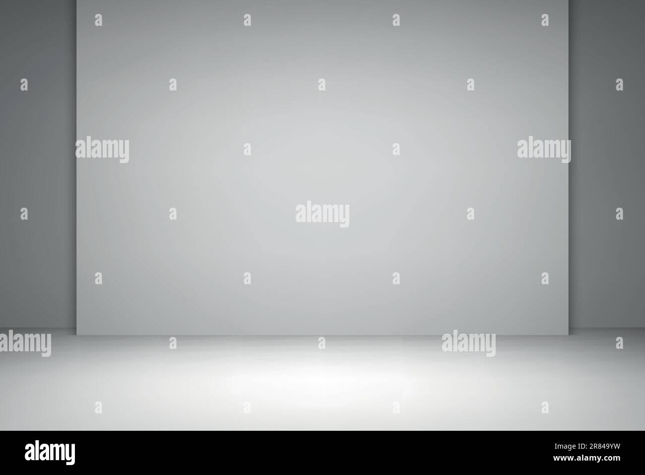Empty studio room background with spotlight. Template for display or ...