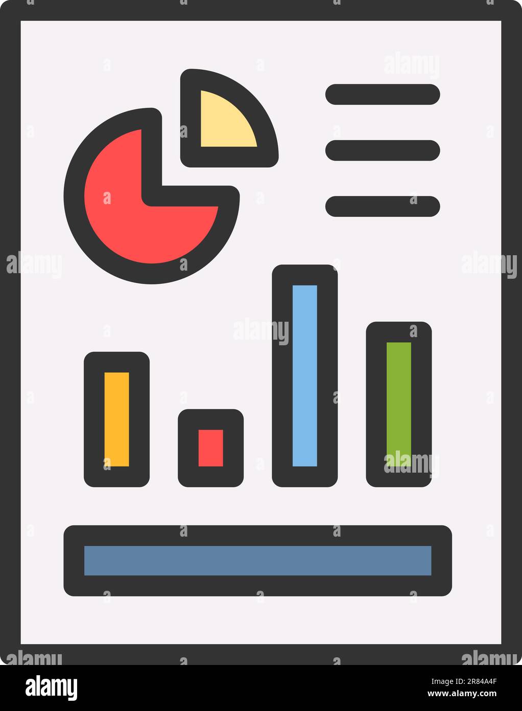 Stats icon vector image Stock Vector Image & Art - Alamy