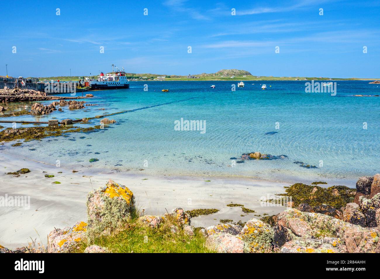 Fionnphort on the Isle of Mull is the ferry terminal for the Mull to ...