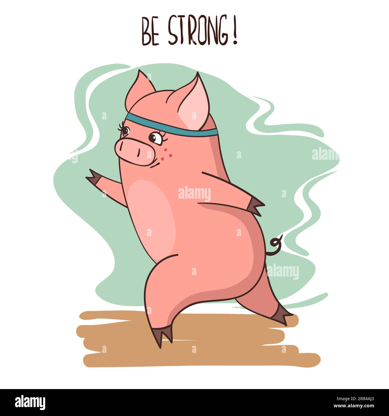 Sport kids cartoon baby Cut Out Stock Images & Pictures - Alamy