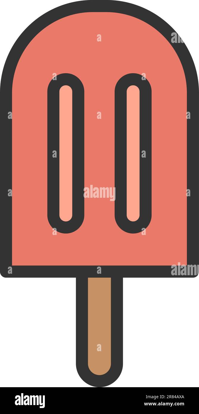Popsicle icon vector image Stock Vector Image & Art - Alamy