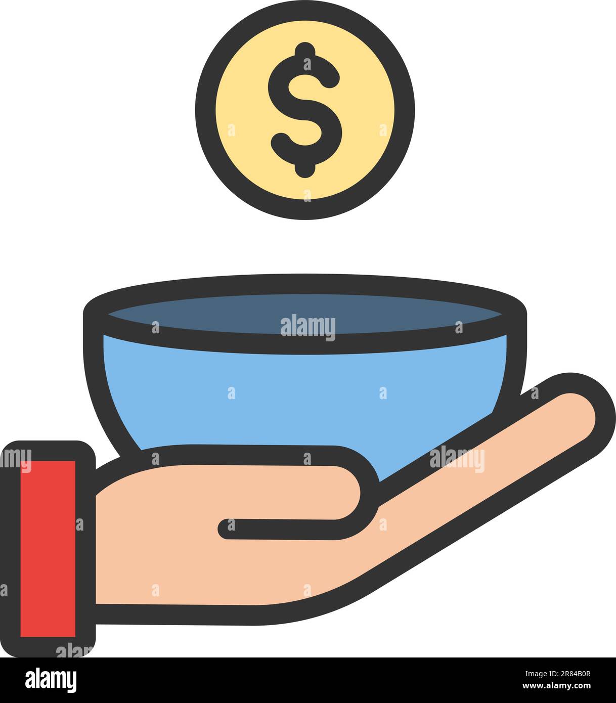 Poverty icon vector image Stock Vector Image & Art - Alamy