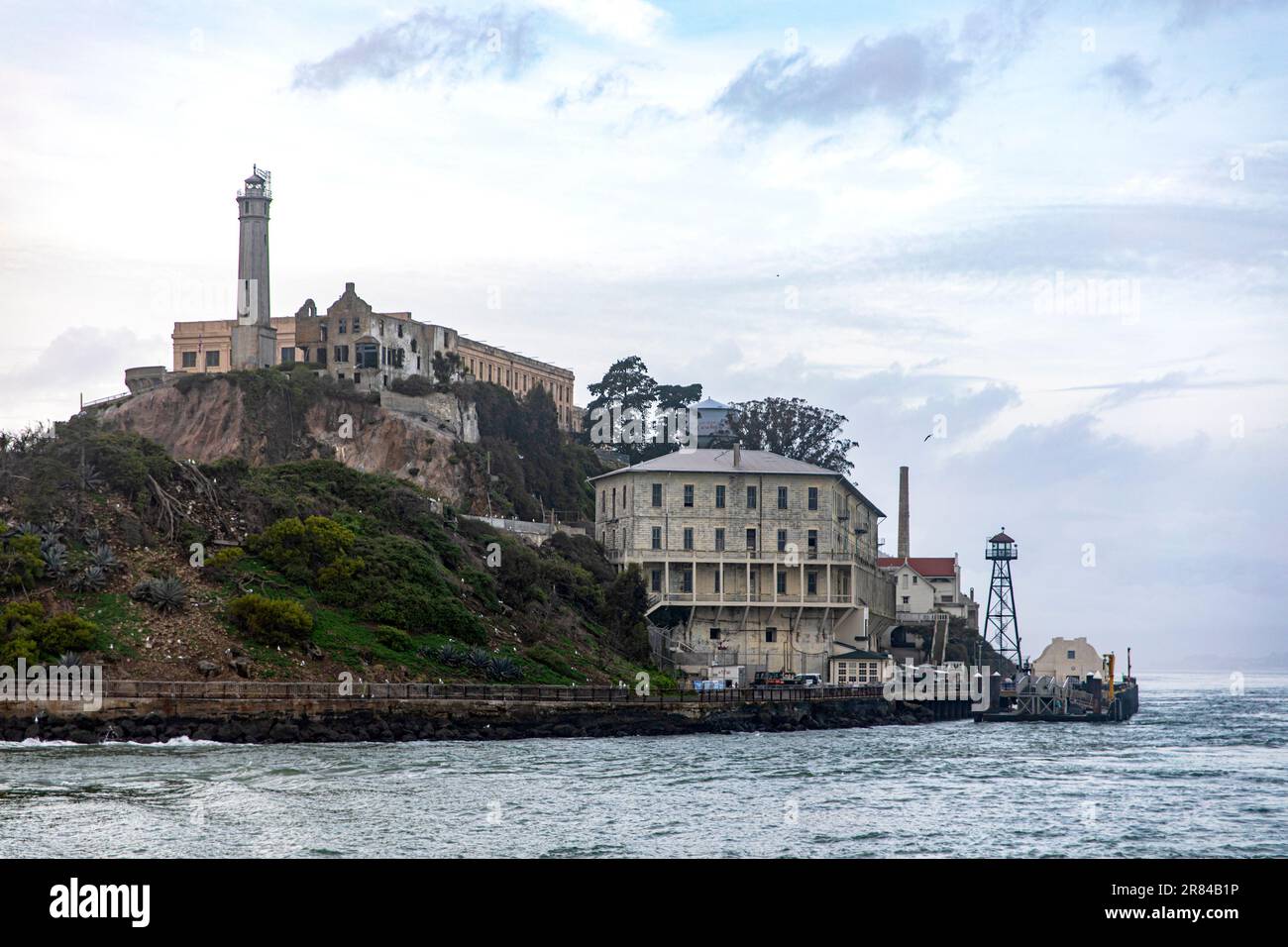 The famous island in the San Francisco Bay where the famous maximum ...