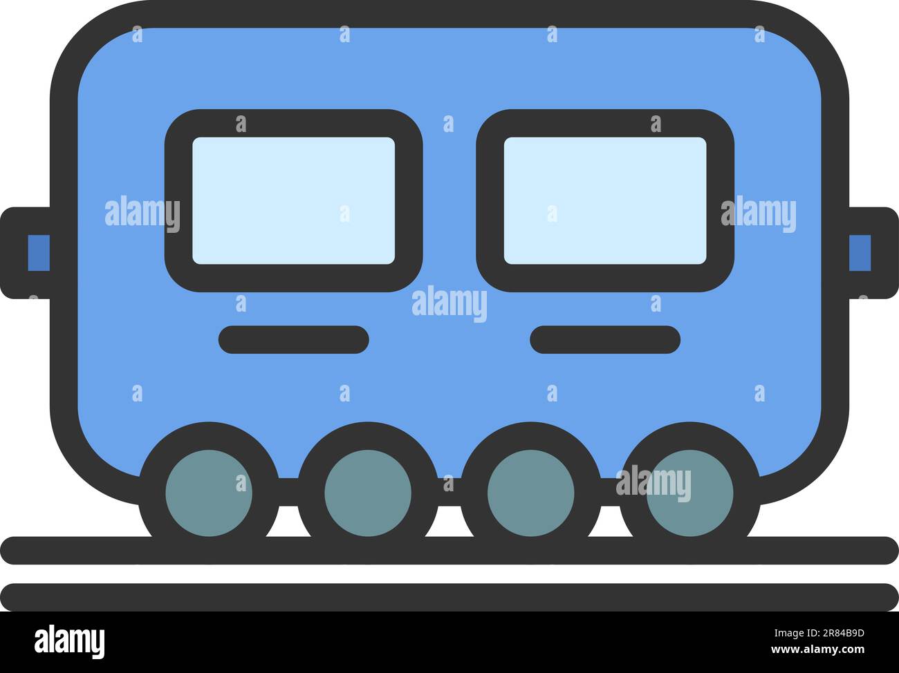 Wagon icon vector image Stock Vector Image & Art - Alamy