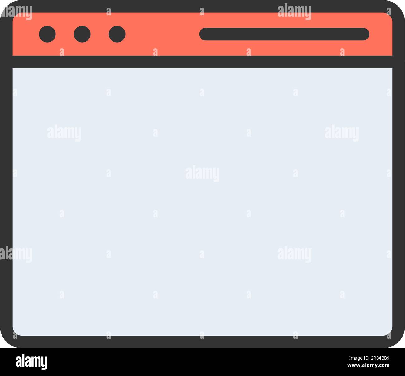 Web Browser icon vector image Stock Vector Image & Art - Alamy