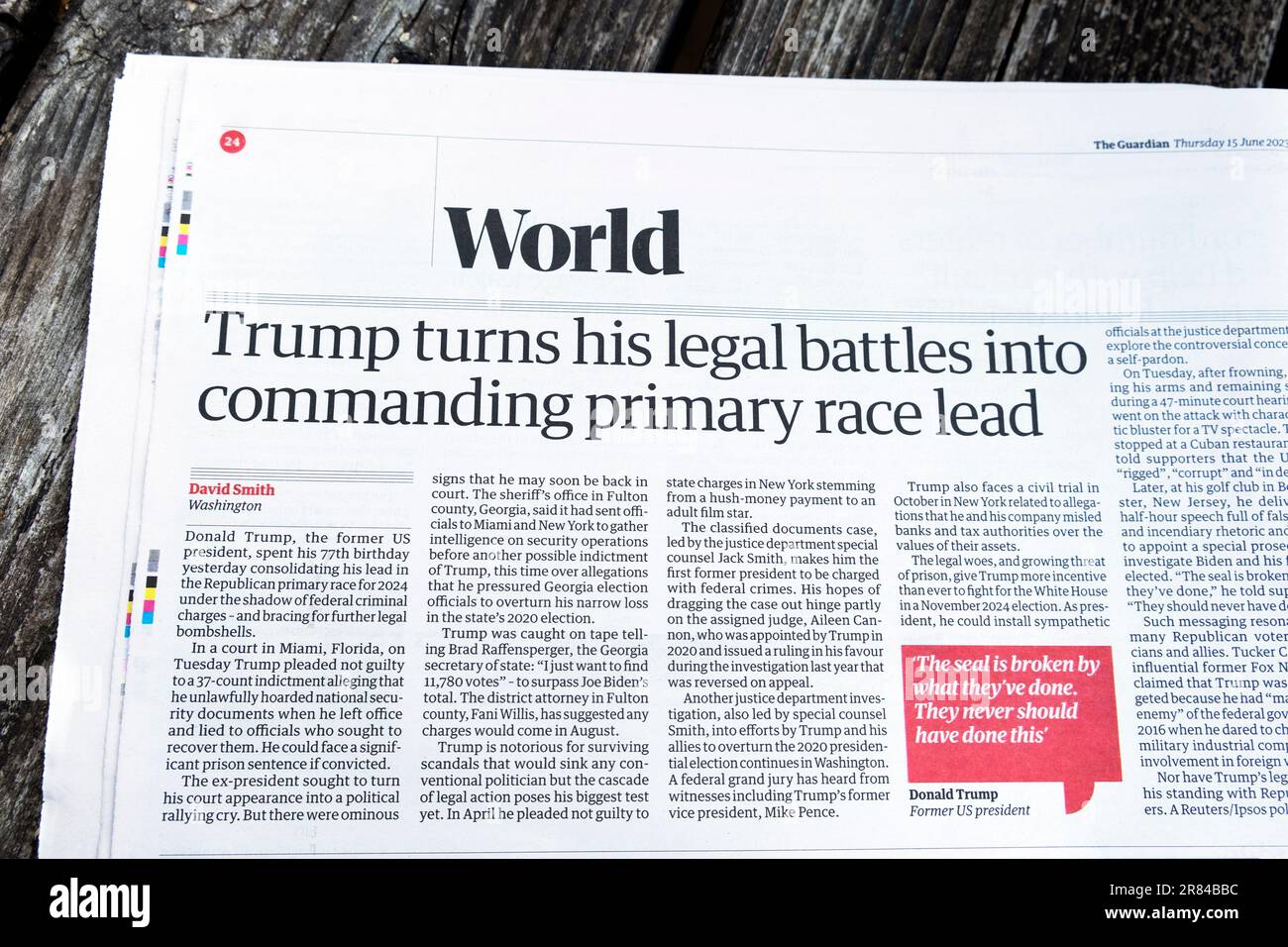 Donald trump mar a lago 2024 hi-res stock photography and images - Alamy