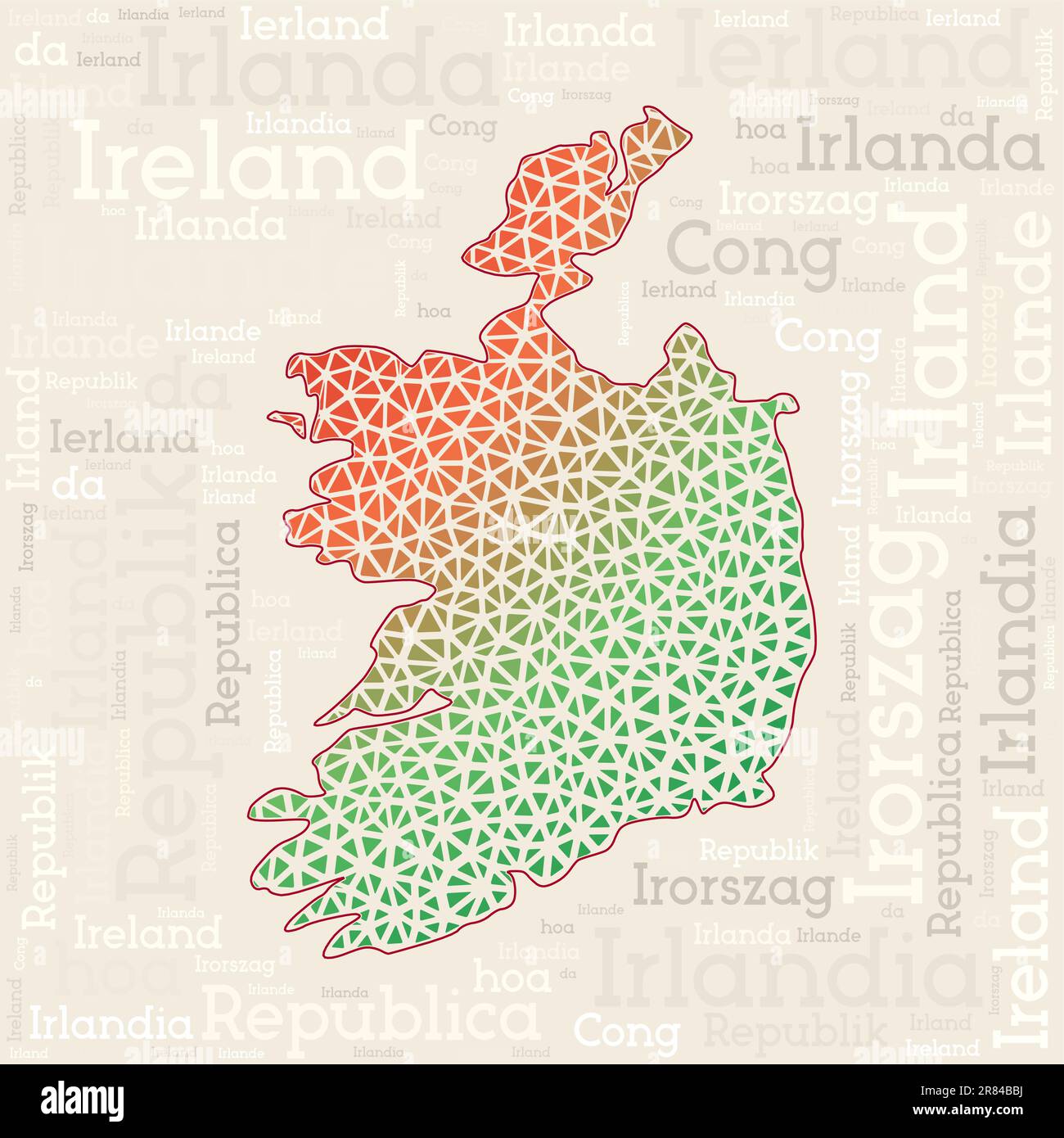 Ireland Map Design at Andrea Kirkham blog