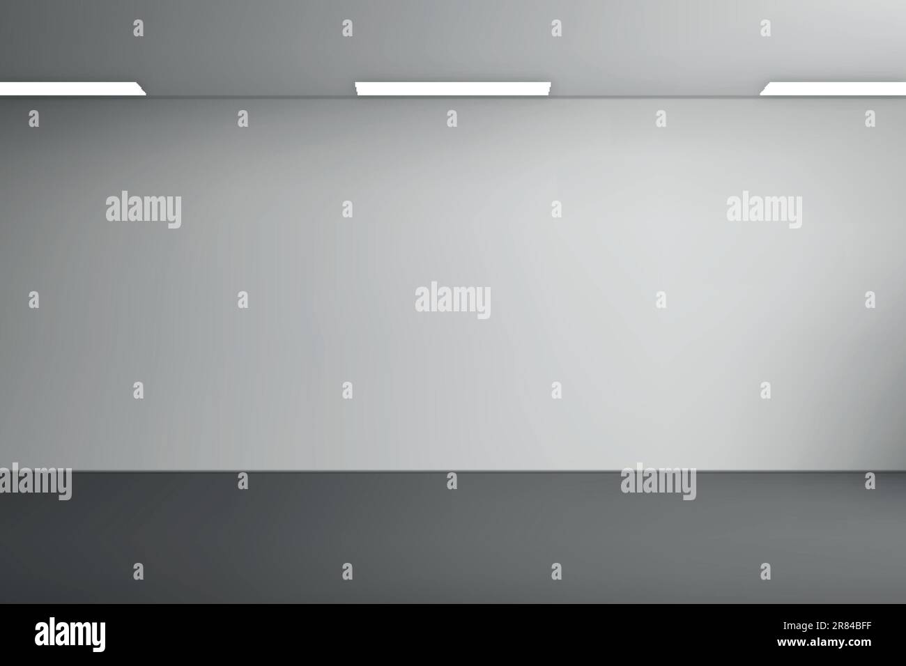 Empty studio room background with spotlight. Template for display or ...