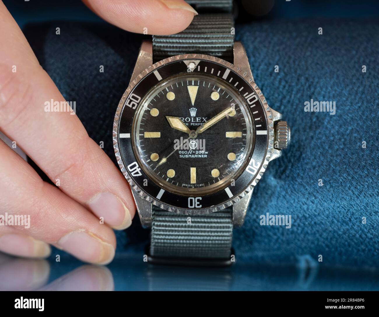 Rare military automatic wristwatch issued to the royal navy hi-res ...