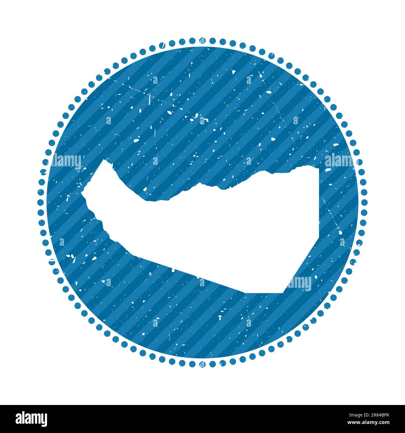 Somaliland striped retro travel sticker. Badge with map of country ...