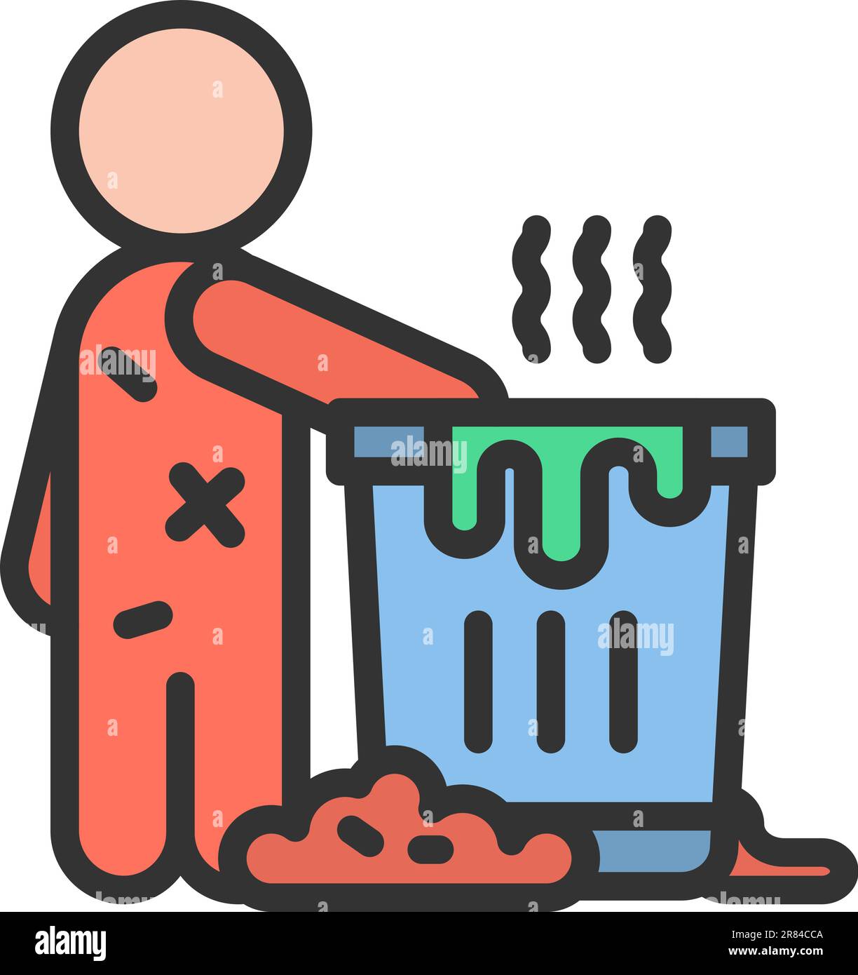 Scavenger icon vector image Stock Vector Image & Art - Alamy