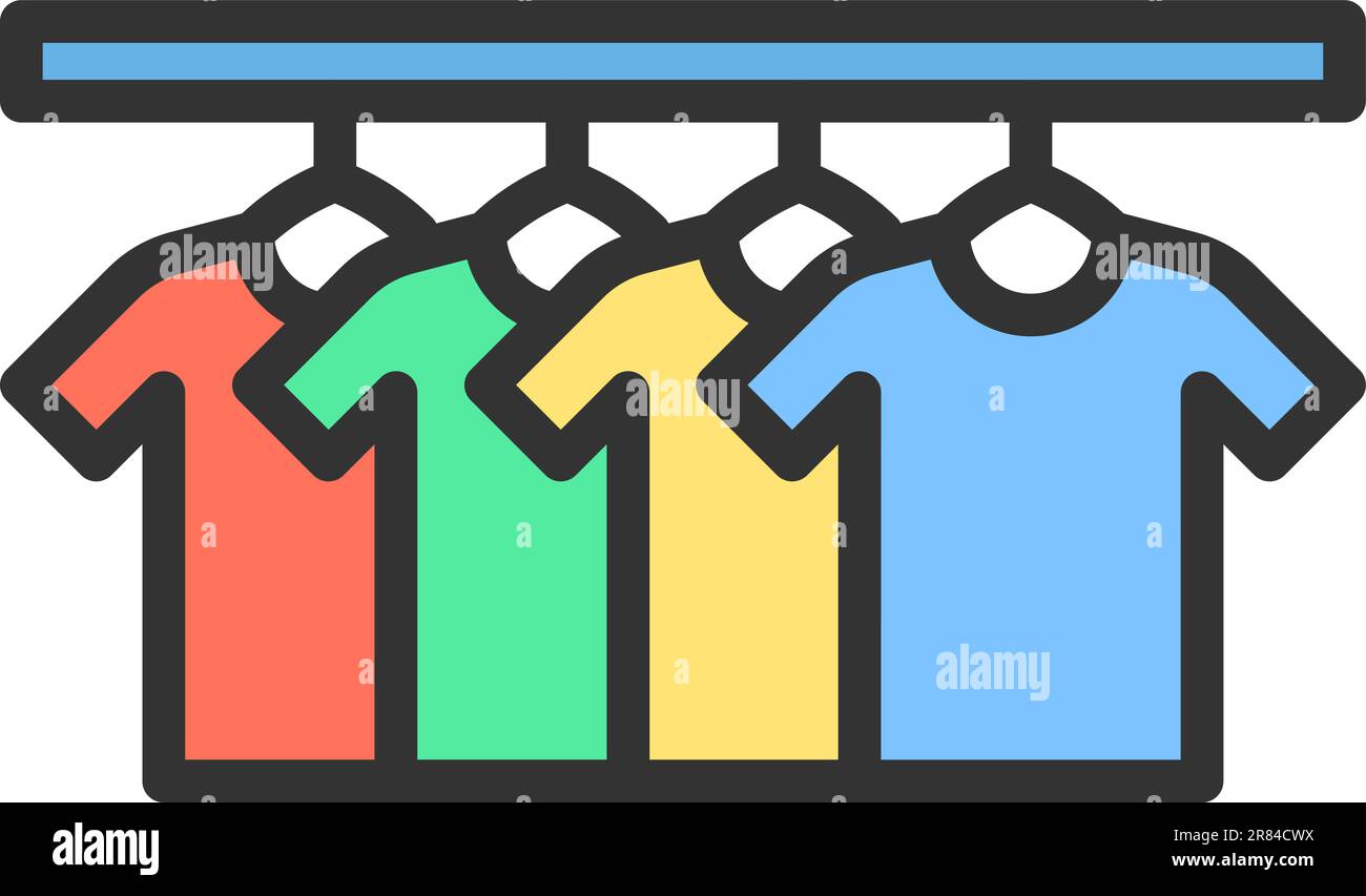 Shirts icon vector image Stock Vector Image & Art - Alamy