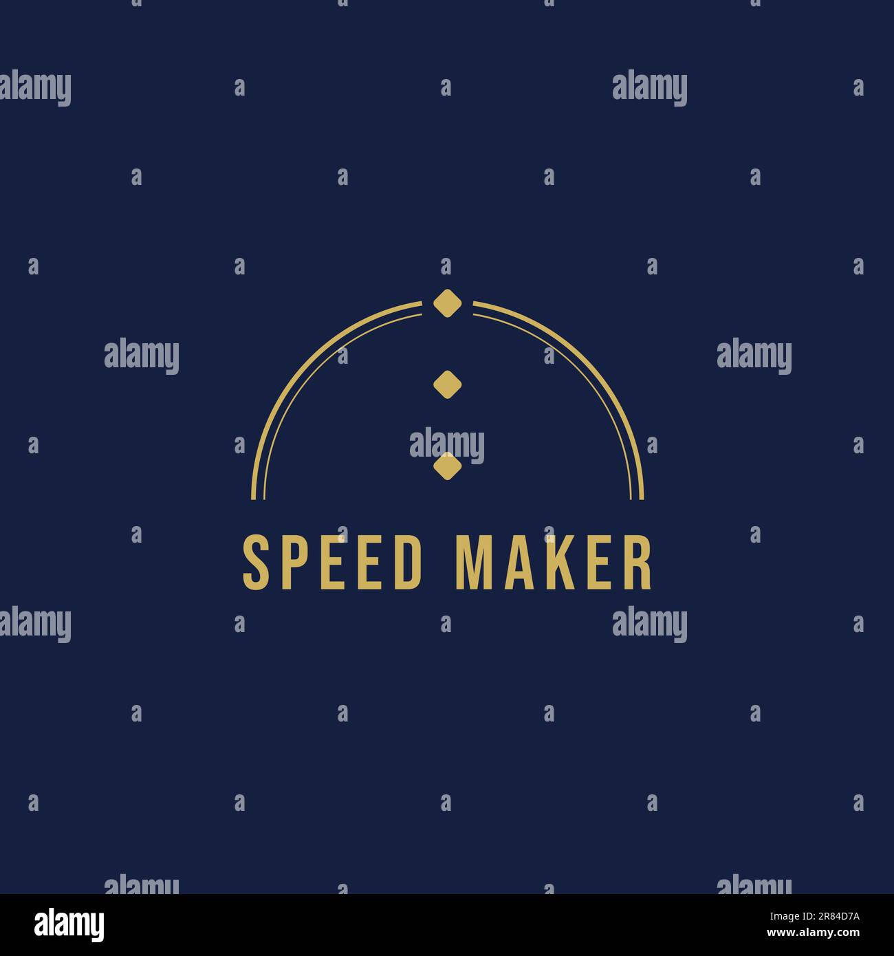 Tachometer logo vector hi-res stock photography and images - Alamy