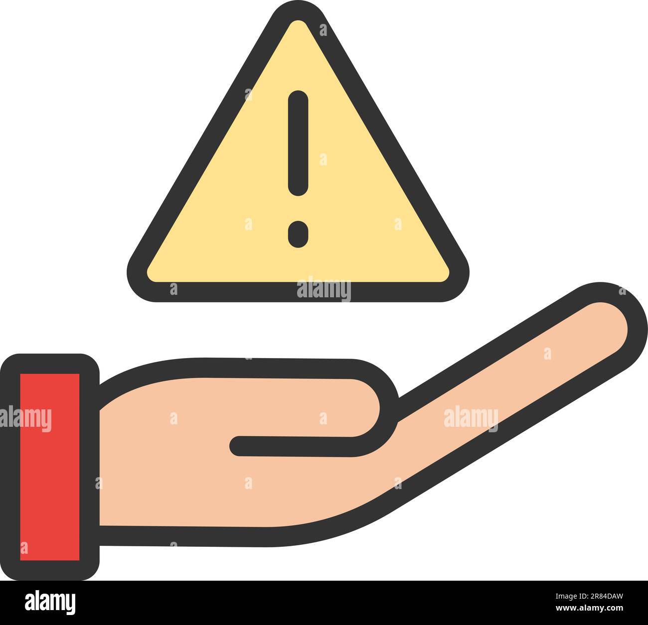 Risk icon vector image Stock Vector Image & Art - Alamy