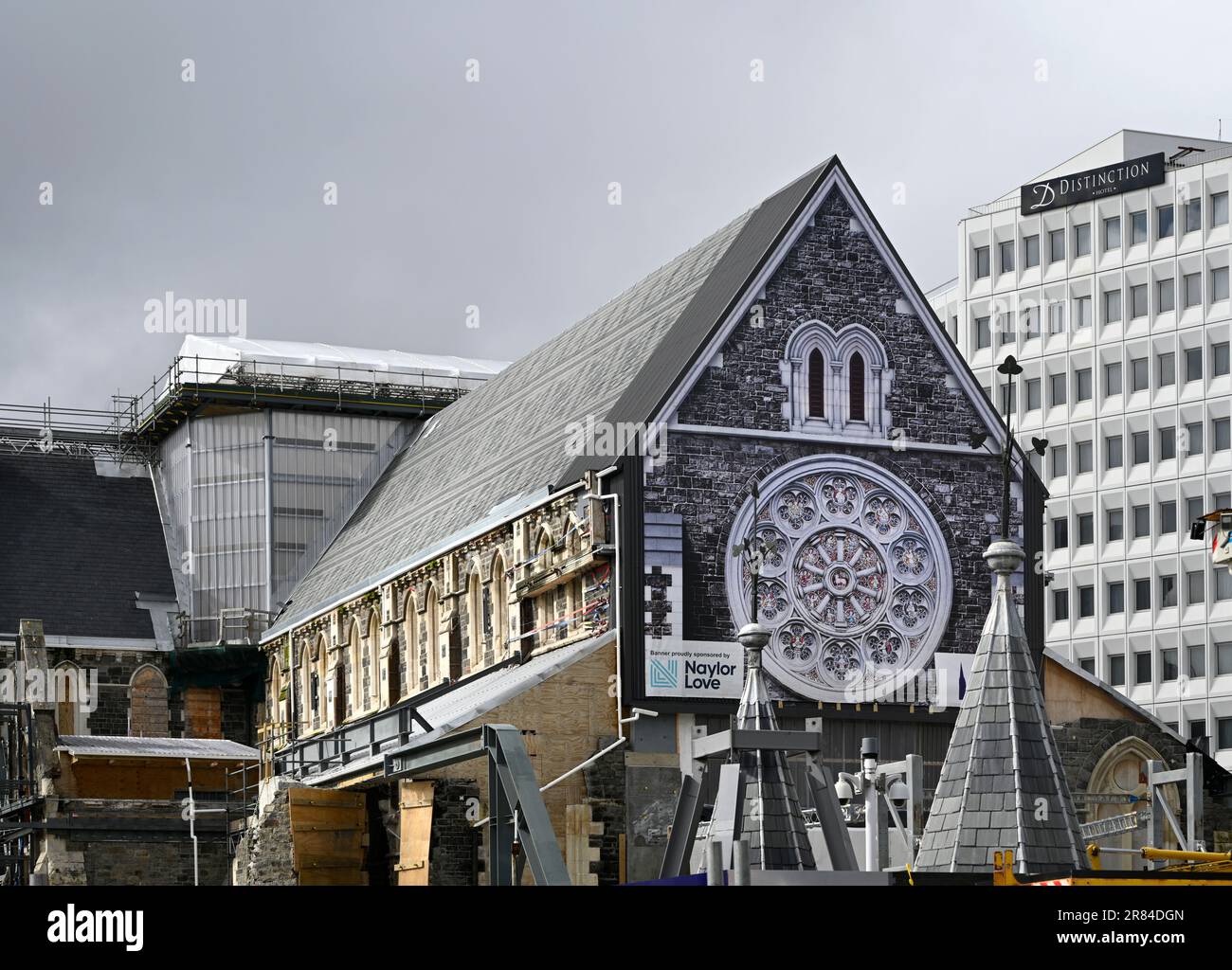 Christchurch, New Zealand - April 99, 2023; Progress with Christchurch ...