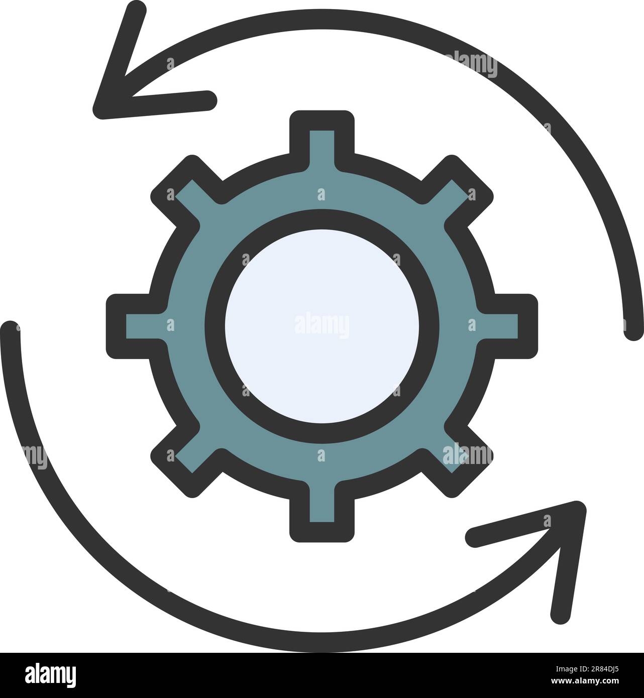 Rotate Icon Vector Image Stock Vector Image And Art Alamy