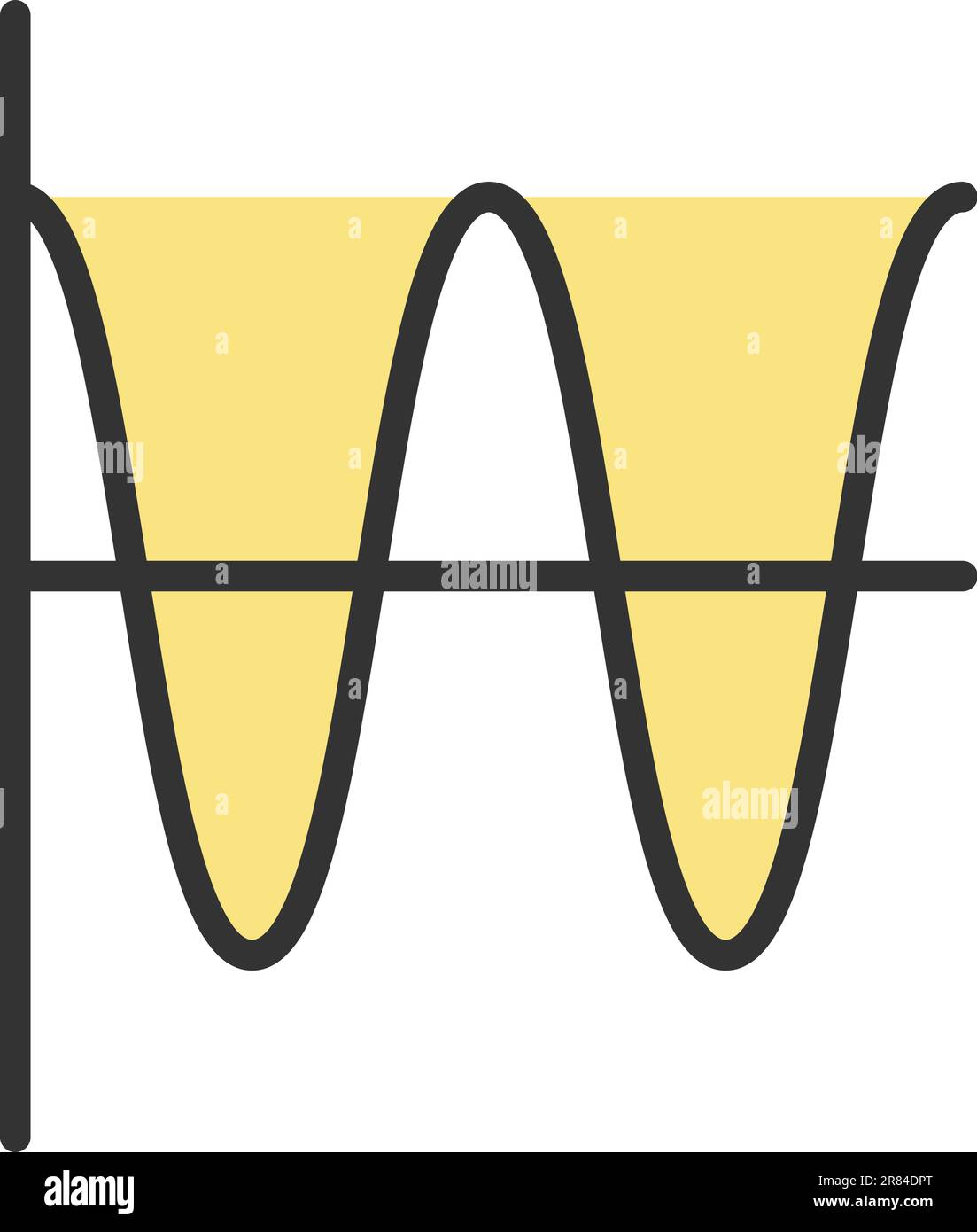 Waves icon vector image Stock Vector Image & Art - Alamy