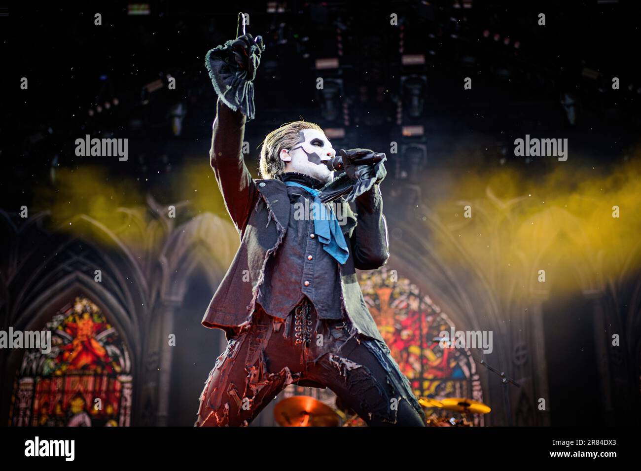 Copenhagen, Denmark. 17th, June 2023. The Swedish rock band Ghost ...