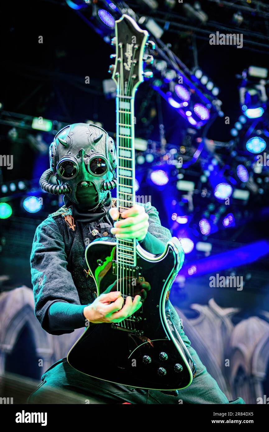 Copenhagen, Denmark. 17th, June 2023. The Swedish rock band Ghost ...