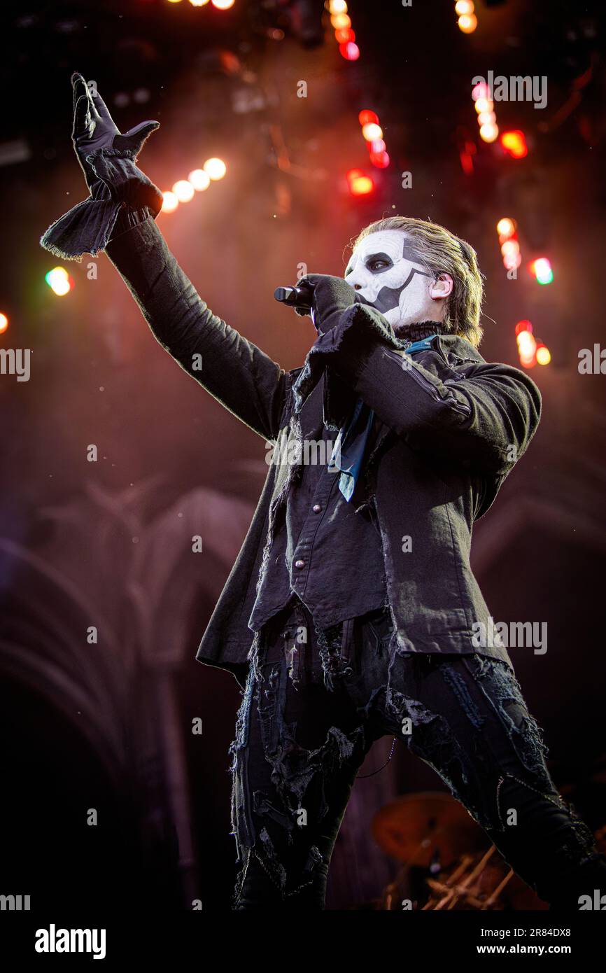 Copenhagen, Denmark. 17th, June 2023. The Swedish rock band Ghost ...