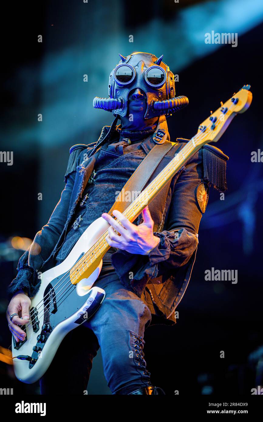 Copenhagen, Denmark. 17th, June 2023. The Swedish rock band Ghost ...