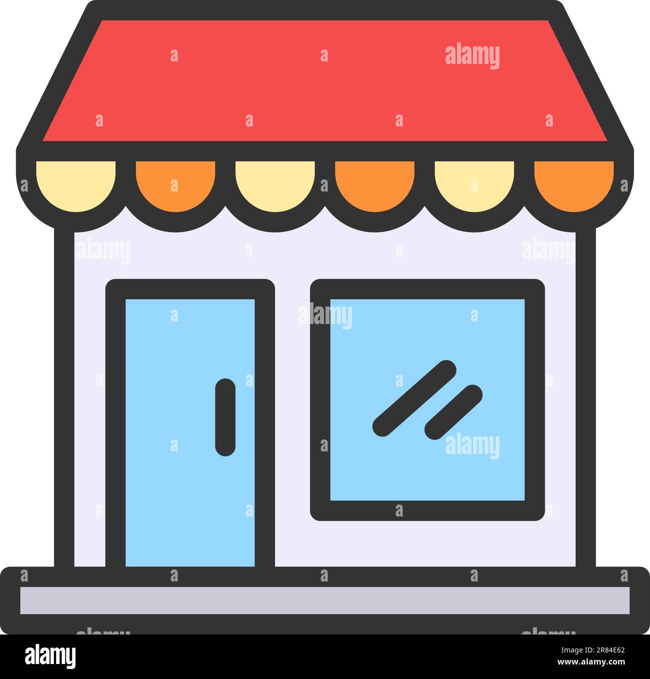 Stores icon vector image Stock Vector Image & Art - Alamy