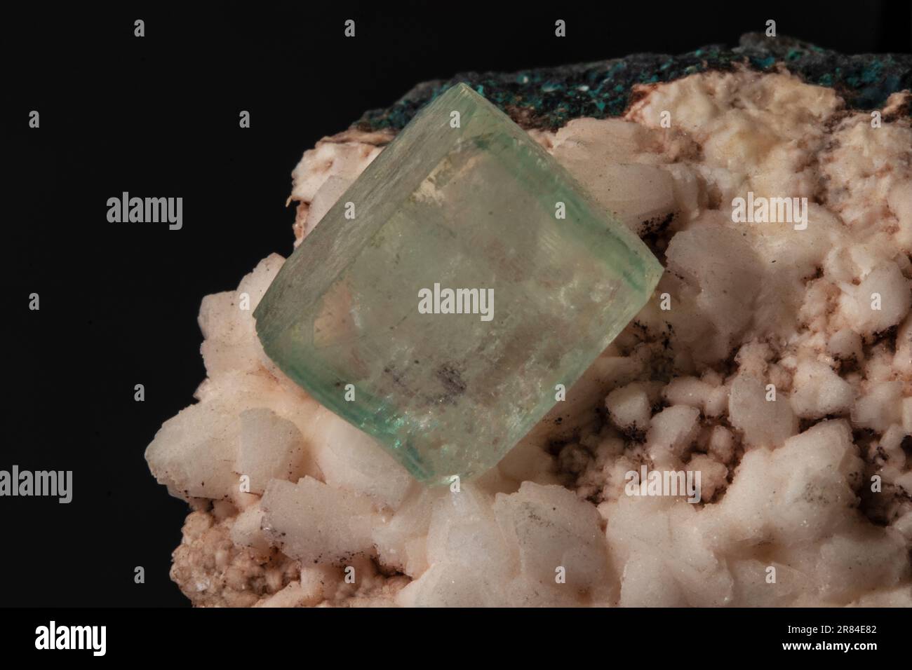 Fluorite crystal mineral Stock Photo - Alamy
