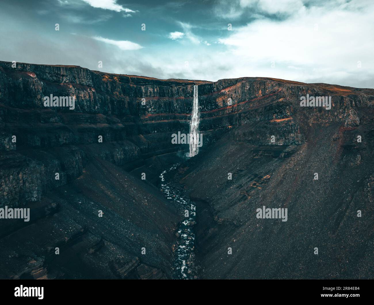 An iconic waterfall of iceland hi-res stock photography and images - Alamy