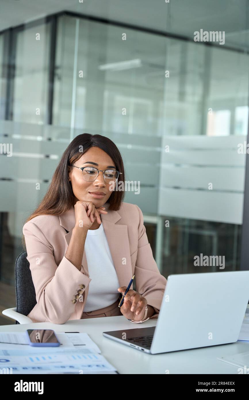 Business Woman Thinking