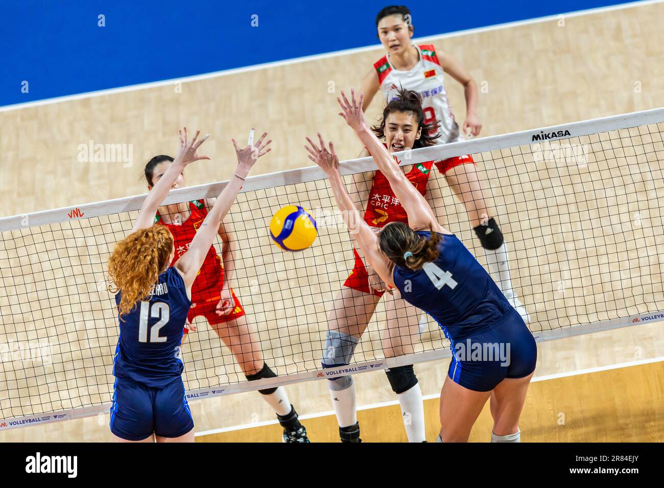 Hong Kong, China. 18th June, 2023. Francesca Bosio (#4), Alessia ...