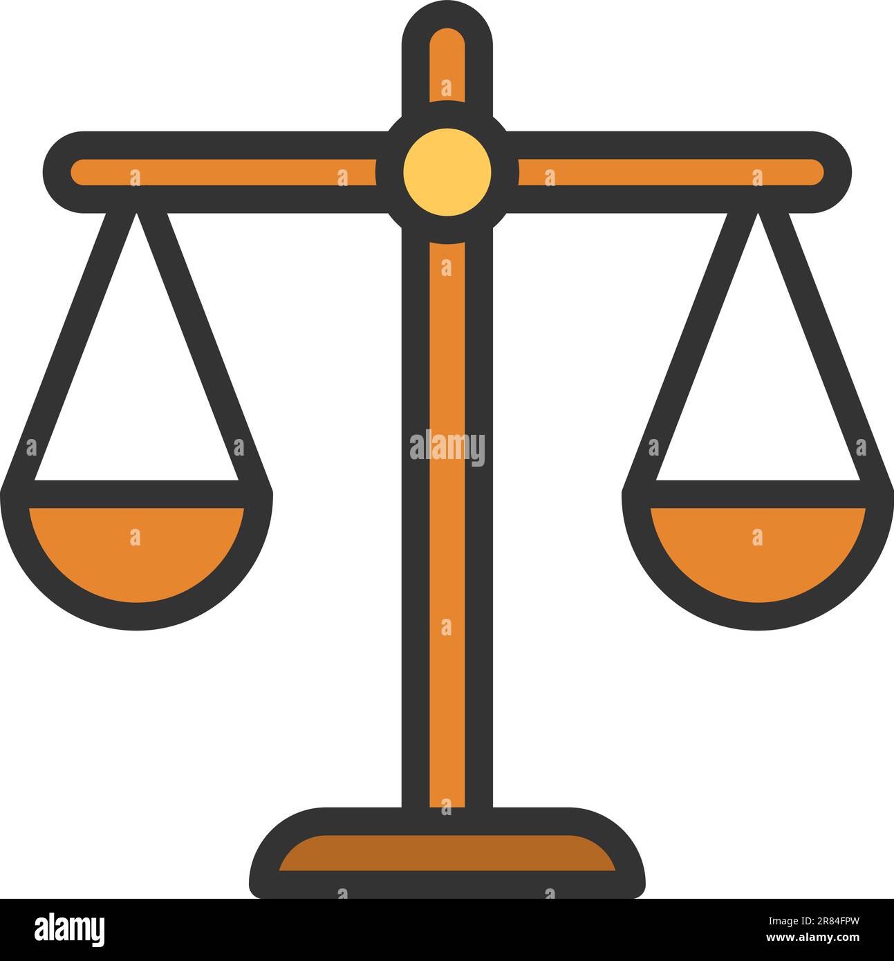 Scales icon vector image Stock Vector Image & Art - Alamy