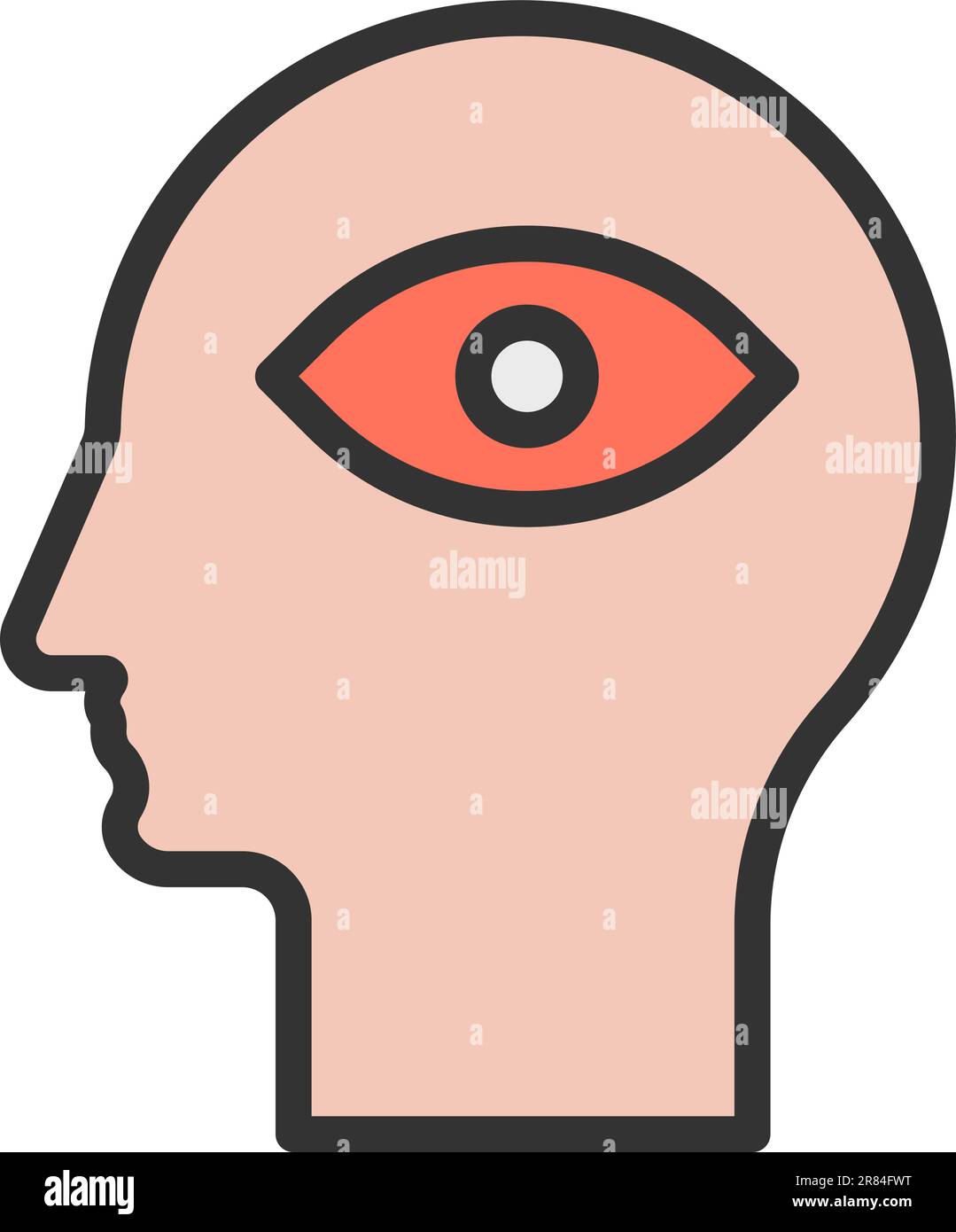 Visualization icon vector image Stock Vector Image & Art - Alamy