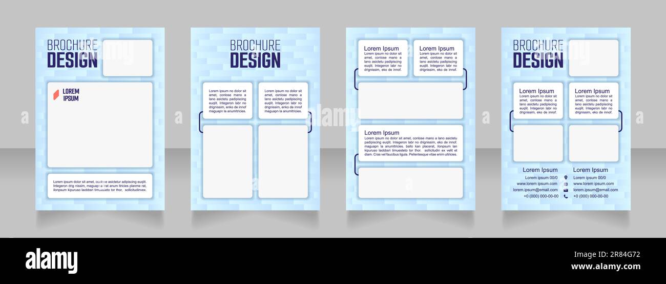 Healthcare service blank brochure design Stock Vector Image & Art - Alamy