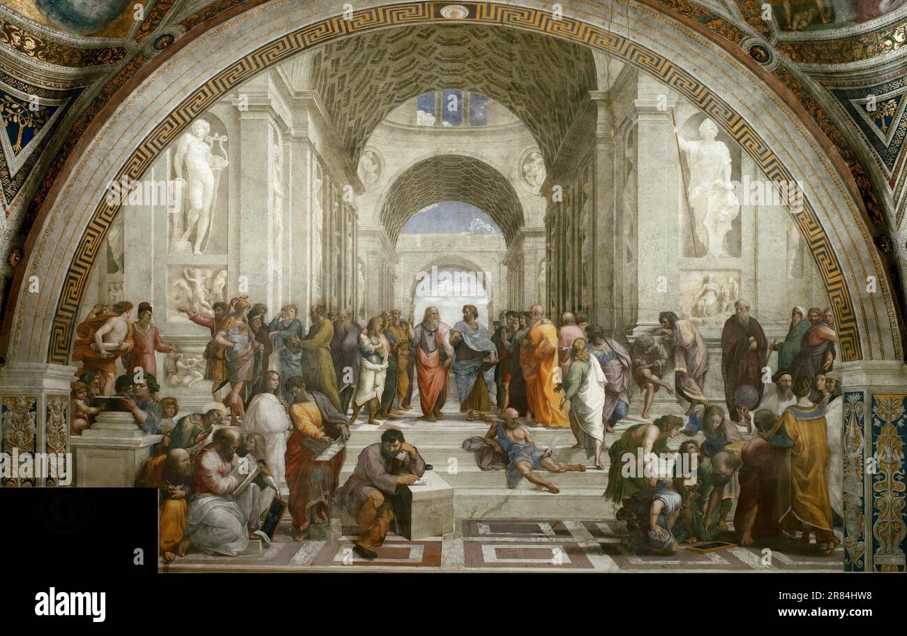 Raffaello Sanzio da Urbino) Raphael (Raffaello Santi – Stanza della ...