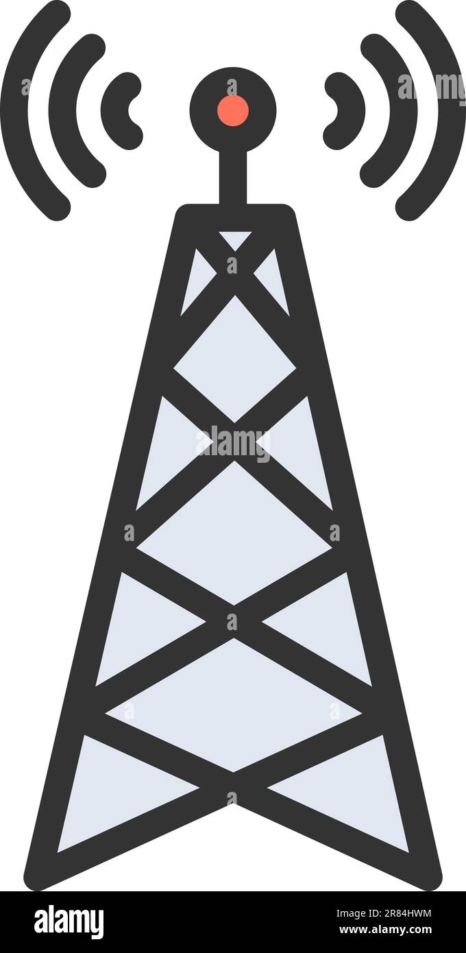 Telecommunications design Stock Vector Images - Alamy