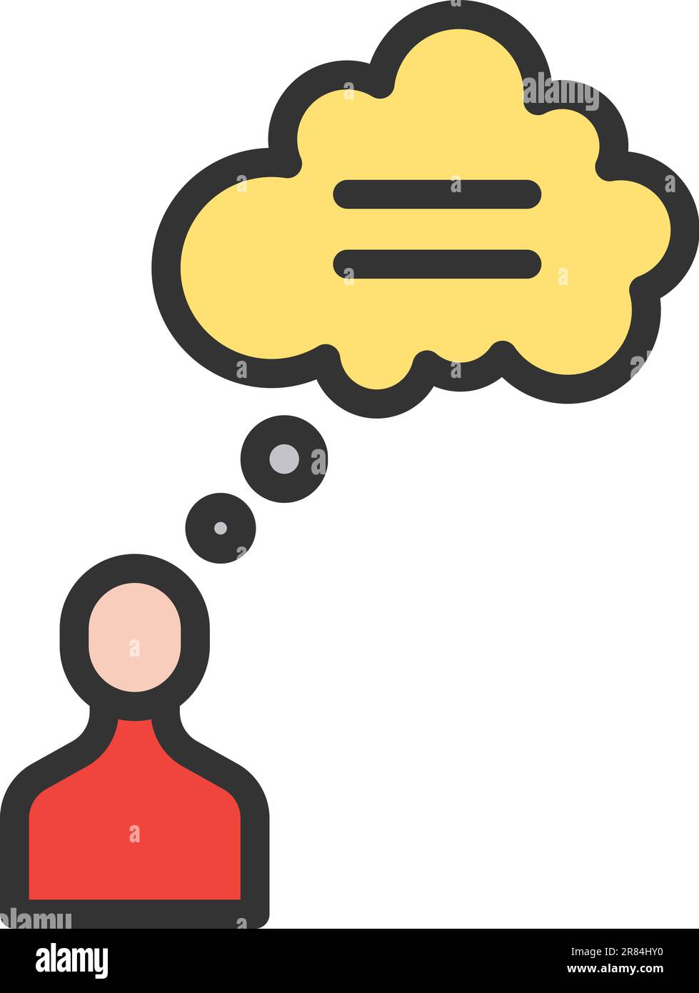 Thought Bubble icon vector image Stock Vector Image & Art - Alamy