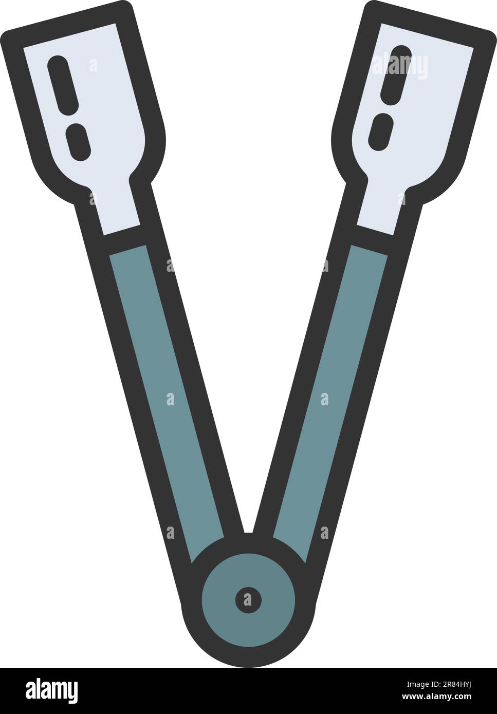 Tongs icon vector image Stock Vector Image & Art - Alamy