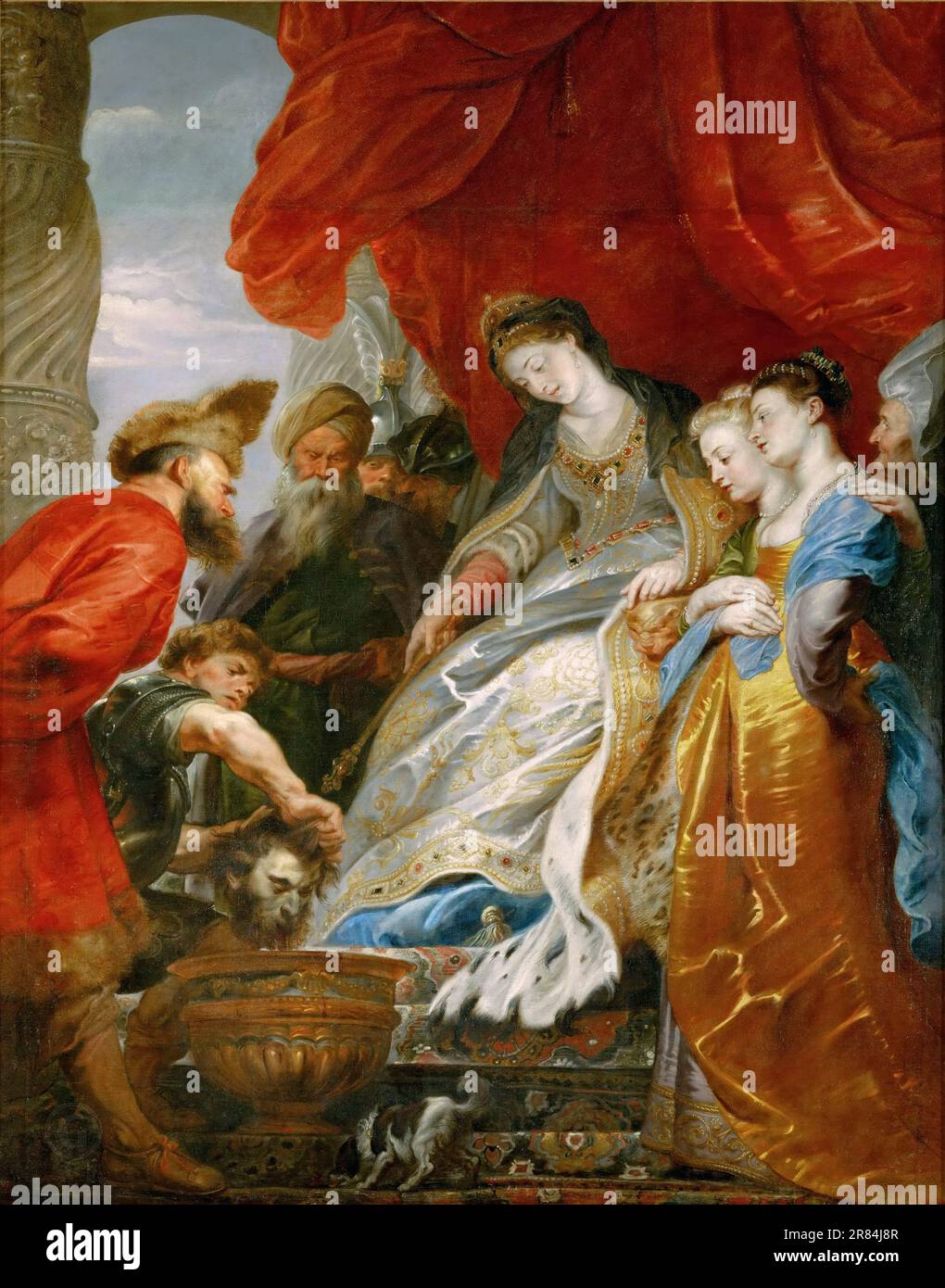 Rubens -- Tomyris Orders Cyrus’s Head Lowered into a Vessel of Blood ...