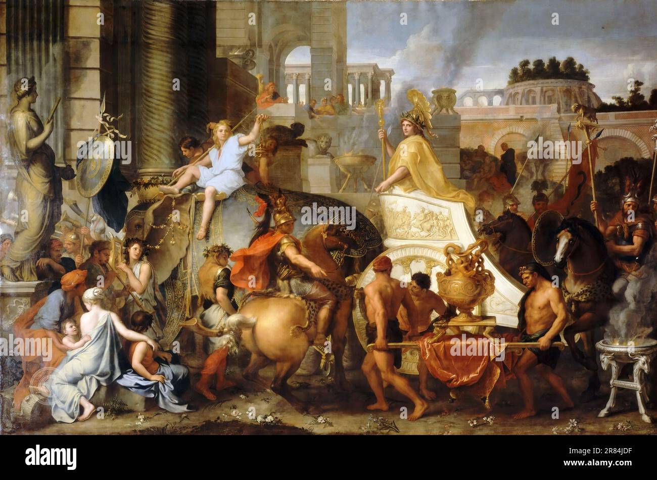 Entry of alexander in babylon hi-res stock photography and images - Alamy