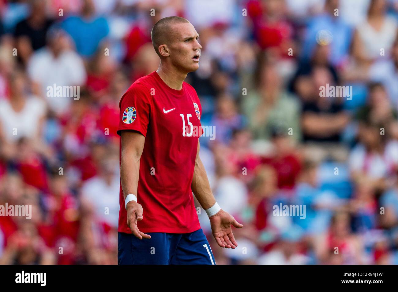 Oslo 20230617.Norway's Leo Skiri Oestigaard during the European ...