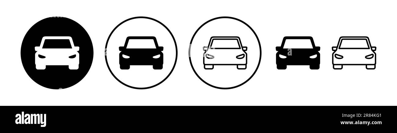 Car icon vector. Car sign. sedan Stock Vector Image & Art - Alamy