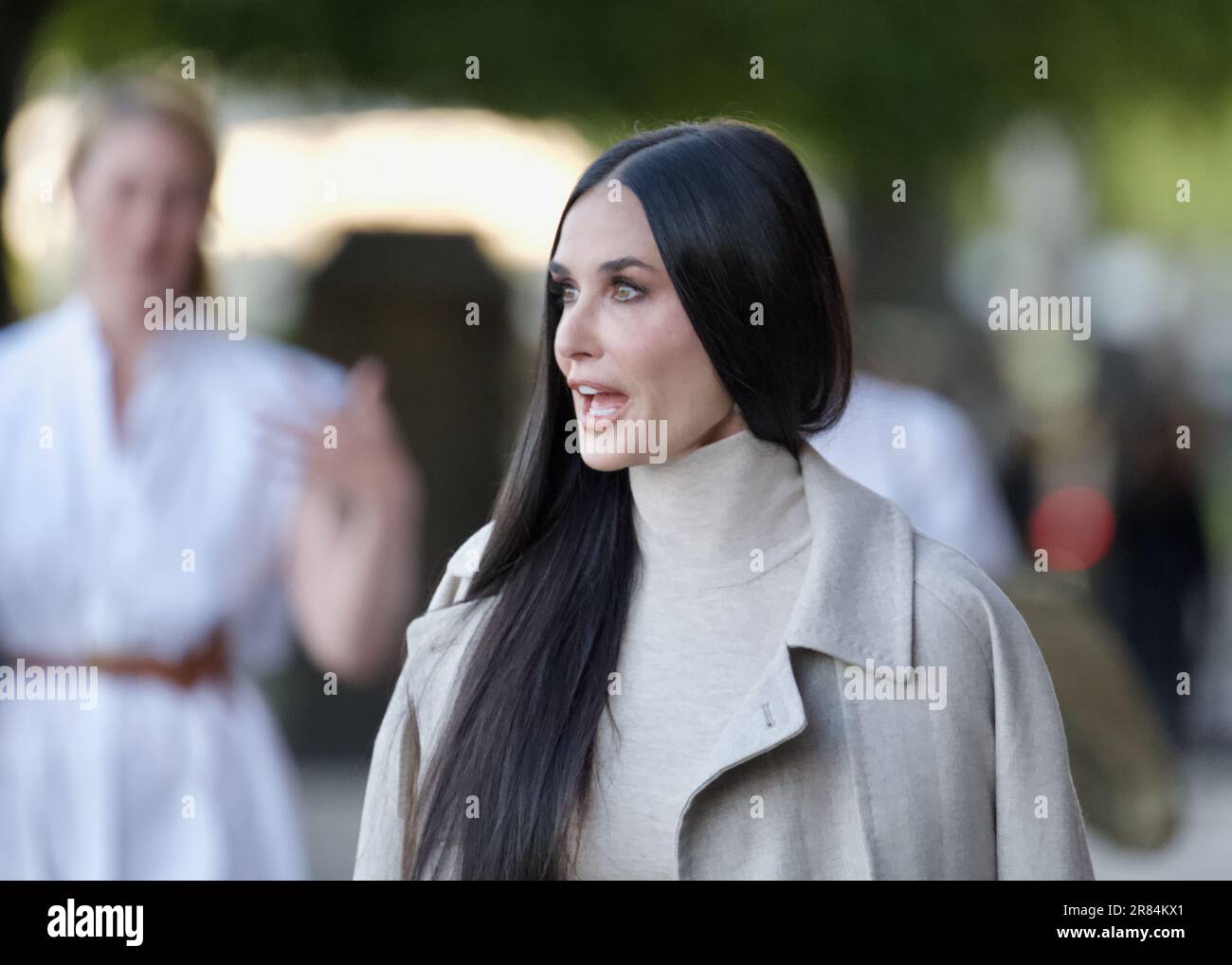 STOCKHOLM, SWEDEN - JUNE 11, 2023: Demi Moore outside the Stockholm ...