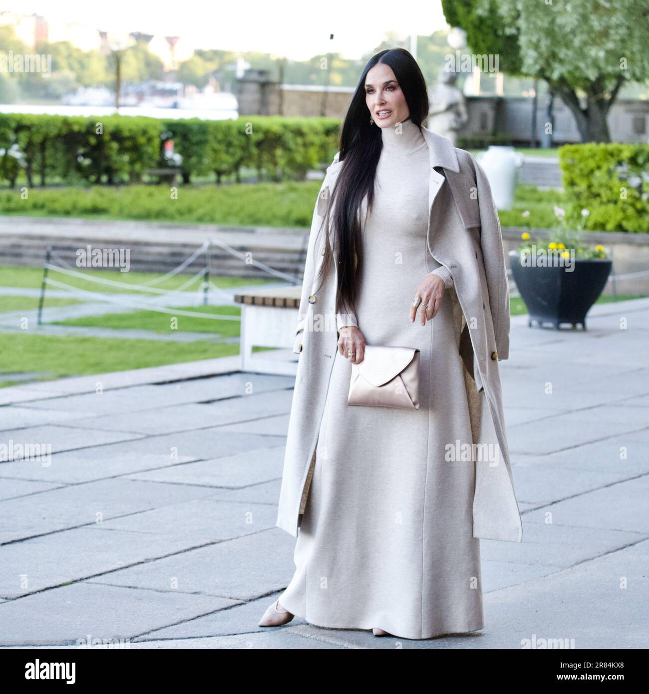 STOCKHOLM, SWEDEN - JUNE 11, 2023: Demi Moore outside the Stockholm ...