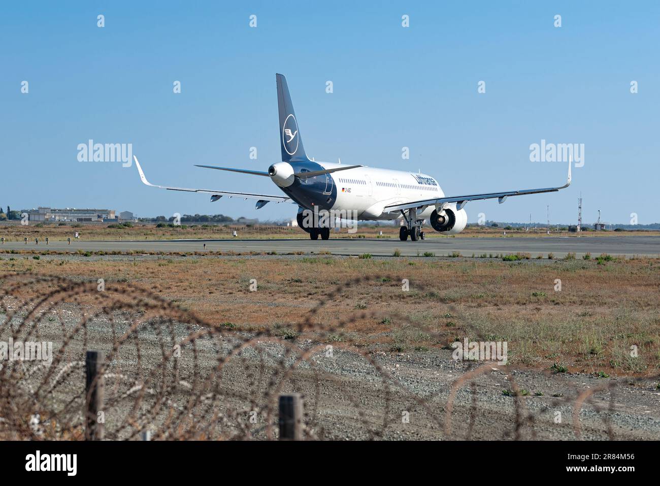 Larnaca, Cyprus - July 17, 2022: Airbus A321-271NX of Lufthansa on ...