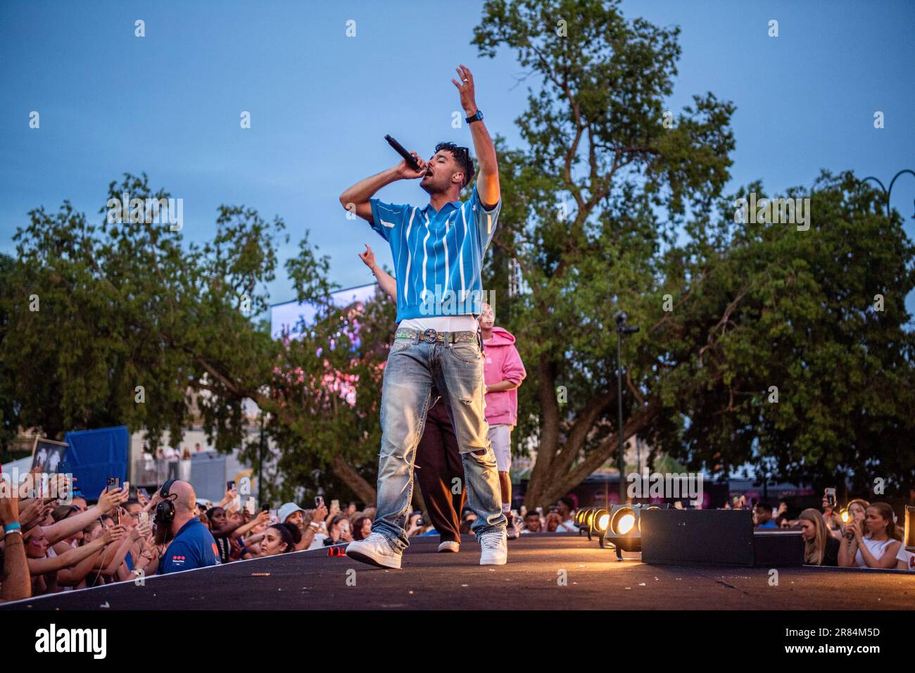 Oslo 20230616.Underground during this year's "VG lista" concert at ...