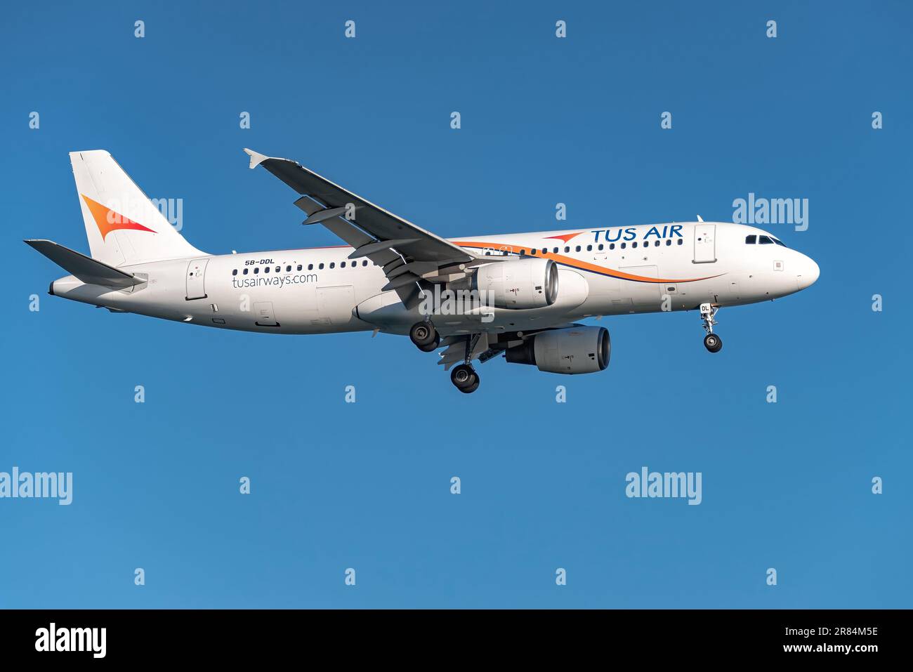 Larnaca, Cyprus - September 10, 2022: Airbus A320-214 of Tus Air ...